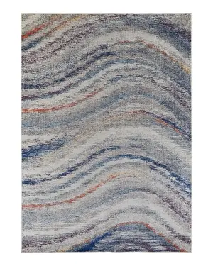 FEIZY Edgemont Edg39inf Area Rug, 6'7 X 9'6 - Blue/gray