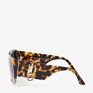 JIMMY CHOO Ariana Square Frame Sunglasses - Gradient Blue