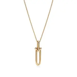 Tiffany & Co. HardWear Elongated Link Pendant - Yellow Gold