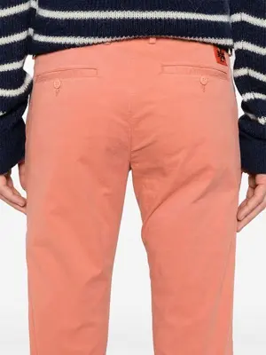 Jacob Cohen Bobby Low-rise Chino Trousers - Orange