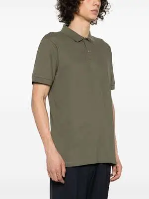 Sunspel Cotton Polo Shirt - Green