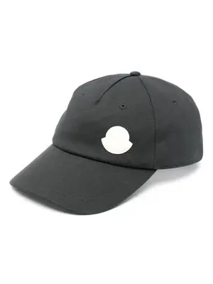Moncler Logo-patch Baseball Cap - Black