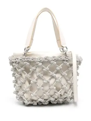 THEMOIRE Kobo Knots Tote Bag - White