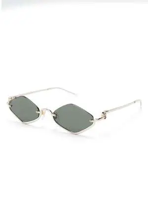 Gucci Geometric-frame Sunglasses