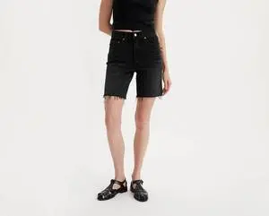 LEVI'S Ribcage Bermuda Shorts