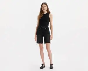LEVI'S Ribcage Bermuda Shorts