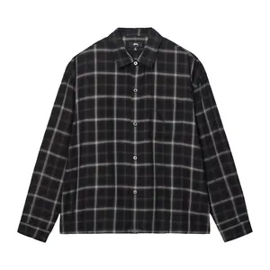 StÜssy Shadow Plaid Rayon Shirt