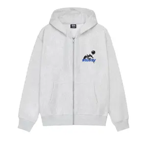 StÜssy Apocalypse Zip Up Hoodie