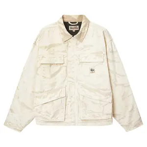 StÜssy Distressed Canvas Shop Jacket