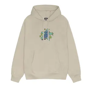 StÜssy Galaxy Hoodie - Cream