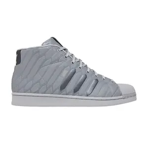 Adidas Pro Model High-top Sneakers - Grey