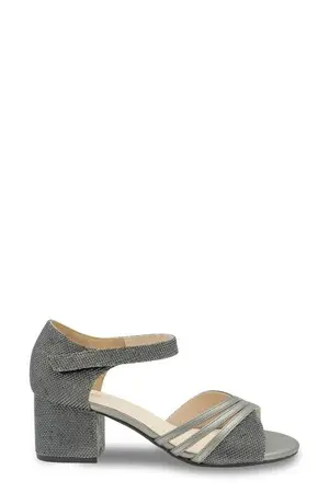 TOUCH UPS Ankle Strap Sandal - Pewter