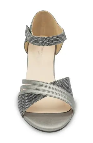 TOUCH UPS Ankle Strap Sandal - Pewter