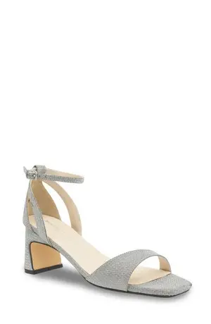 TOUCH UPS Lilibet Ankle Strap Sandal - Silver