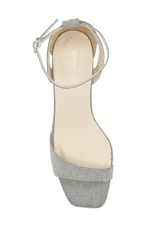 TOUCH UPS Lilibet Ankle Strap Sandal - Silver