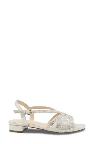 PARADOX LONDON PINK Quest Ankle Strap Sandal - Silver