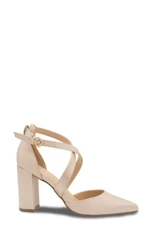 PARADOX LONDON PINK Paradox London Rylee Pointed Toe Pumps - Beige