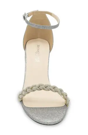 TOUCH UPS Whitney Ankle Strap Sandal - Pewter