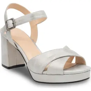 PARADOX LONDON PINK Landon Platform Sandals - Silver