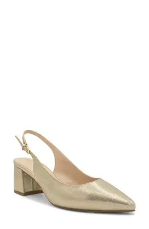 PARADOX LONDON PINK Imelda Slingback Pumps - Champagne