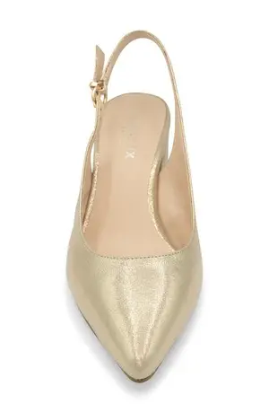 PARADOX LONDON PINK Imelda Slingback Pumps - Champagne