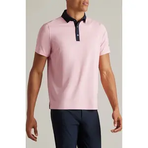 RHONE Performance Golf Polo - Pressed Rose