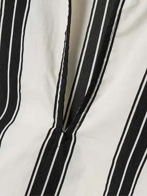 Matteau Striped Organic Cotton-blend Tunic