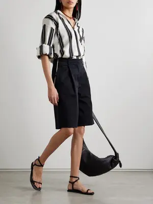 Matteau Striped Organic Cotton-blend Tunic