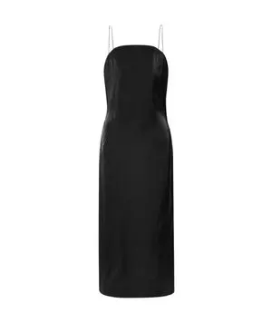 Jacquemus Carino Duchesse-satin Midi Dress