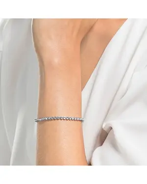 SWAROVSKI Imber Crystal Tennis Bracelet - Silver