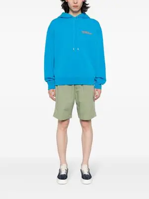 Maison Kitsuné Embroidered-logo Cotton Hoodie