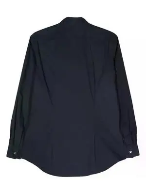 DELL'OGLIO Stand-up Collar Buttoned Shirt