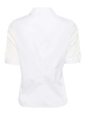 Rag & Bone Ribbed Cotton-modal Blend Polo Shirt