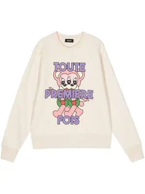 EGONLAB Graphic-print Cotton Sweatshirt
