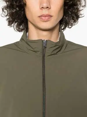 Herno Taffeta Bomber Jacket - Green