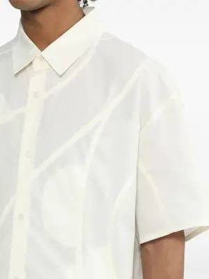 POST ARCHIVE FACTION Patchwork Shortsleeved Shirt