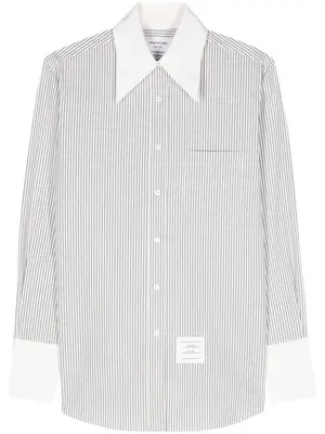 Thom Browne Striped Cotton Shirt