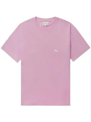 Maison Kitsuné Logo-appliqué T-shirt