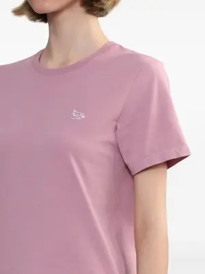 Maison Kitsuné Logo-appliqué T-shirt