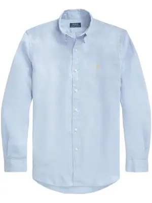 Polo Ralph Lauren Polo Pony Linen Shirt - Blue