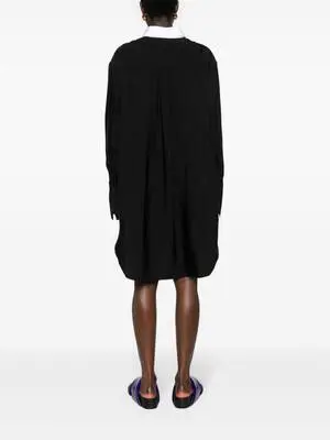 Loewe Detachable-collar Midi Shirt Dress