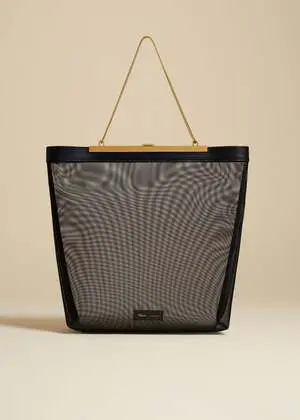 Khaite The Augusta Chain Mesh Tote