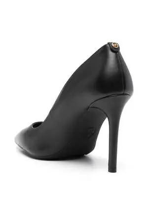 Michael Kors 75mm Alina Flex Leather Pumps - Black