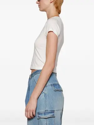 Eterne Crew-neck Cropped T-shirt
