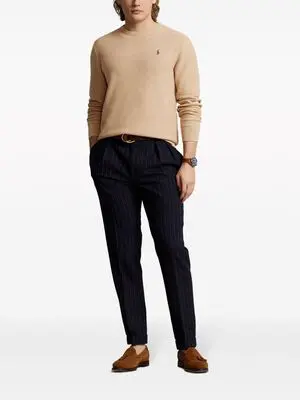 Polo Ralph Lauren Pony-embroidered Jumper - Neutrals