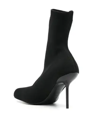 Balenciaga 100mm Knitted Ankle Boots