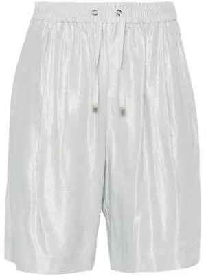 Herno Pleat-detail Shorts