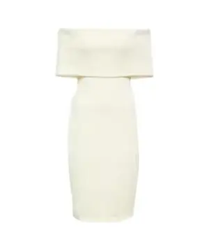 Bottega Veneta Off-shoulder Midi Dress
