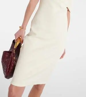 Bottega Veneta Off-shoulder Midi Dress