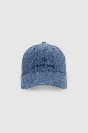 ANINE BING Jeremy Baseball Cap - Shadow Blue